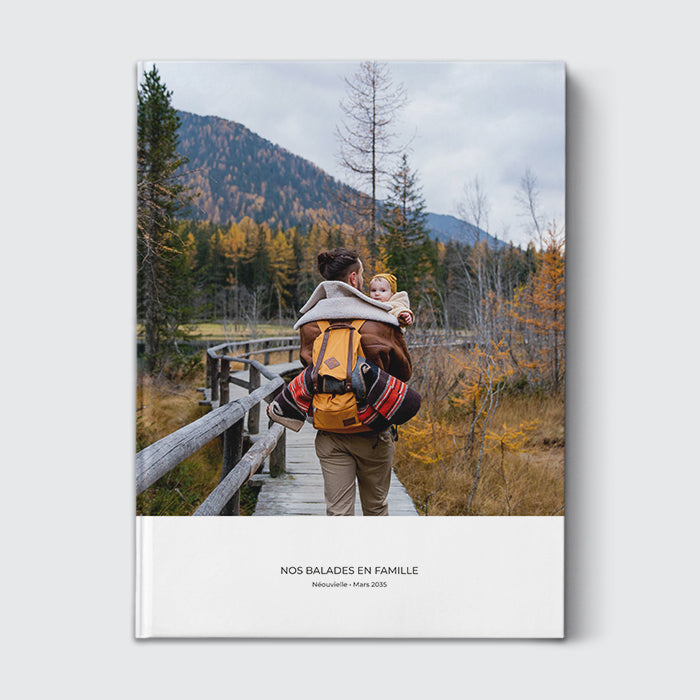 Album photo portrait - 100% personnalisable | Planet Photo