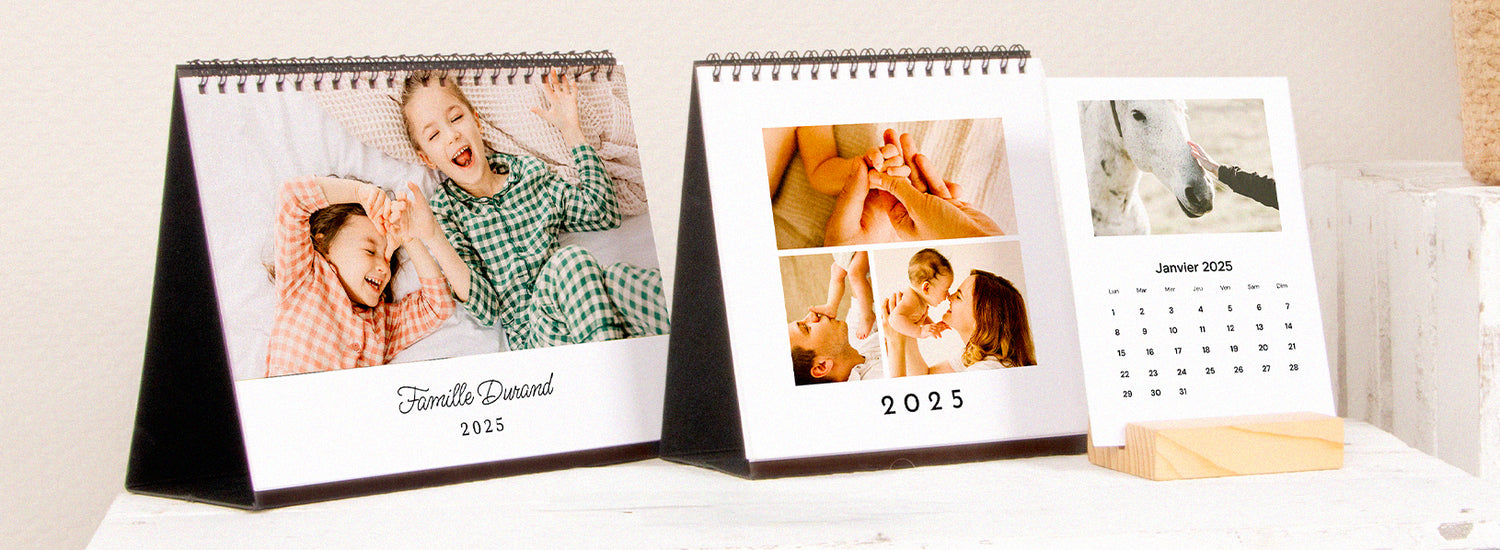 Calendrier photo personnalisé 2025 | Planet Photo